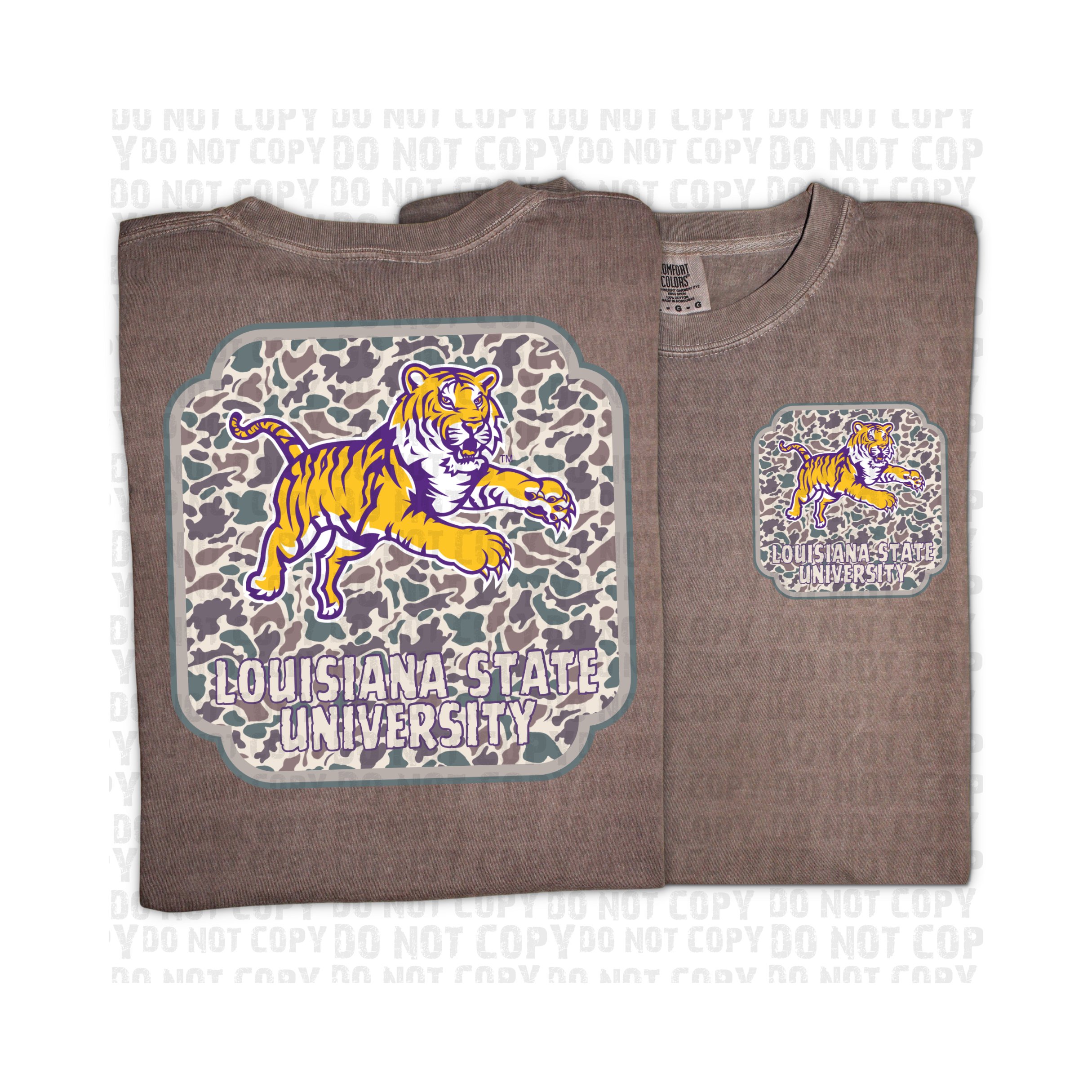 LSU Camo – We Are DTF Transfers