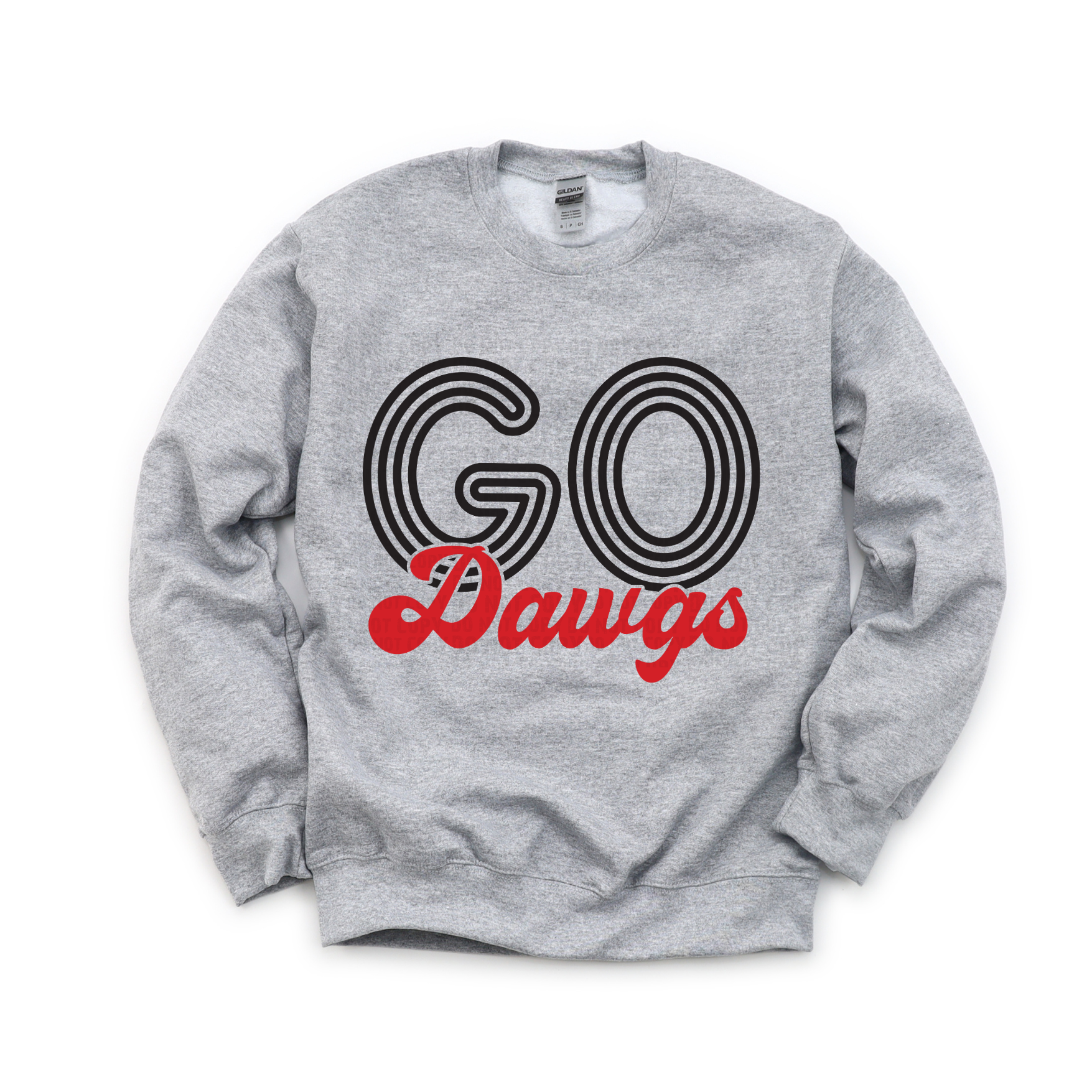 Go Dawgs Retro Typeface – We Are DTF Transfers