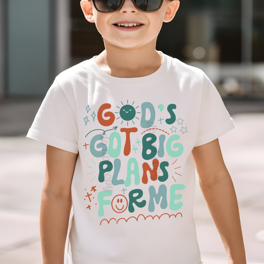God's Got Big Plans for Me – We Are DTF Transfers